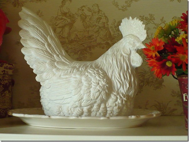 Thrifty Finds & Red White & Blue Chicken - A Cultivated Nest